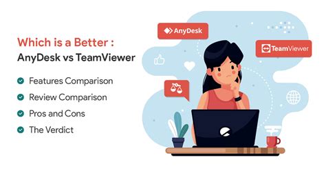 AnyDesk Vs TeamViewer Remote Desktop Software Comparison