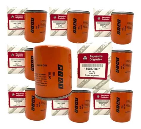 Pack Lubricentro 10 Filtros Aceite Fiat Palio Siena Strada