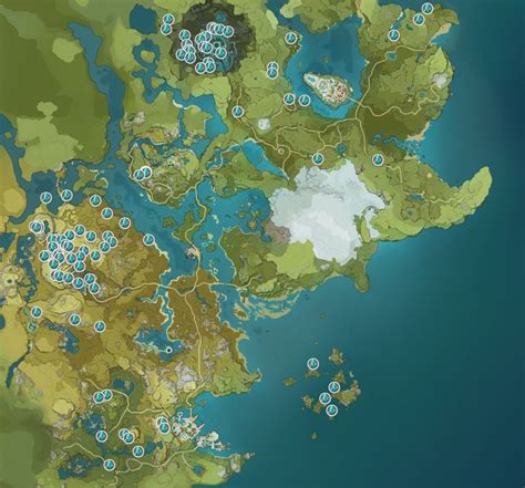 Genshin Impact Crystal Chunk Locations Where To Find On Map How To