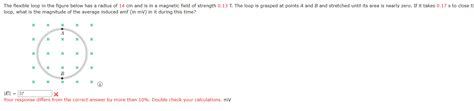 solved loop what is the magnitude of the average induced