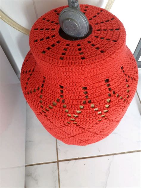Capa para Botijão de Gás em Crochê Elo7 Produtos Especiais