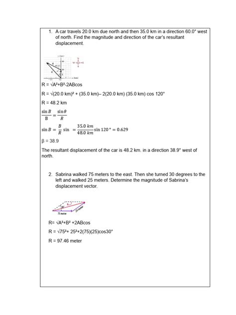 vectors and scalars pdf euclidean vector angle