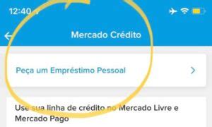 Sacar mercado credito Como sacar o empréstimo do mercado pago