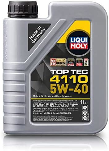 LIQUI MOLY Leichtlauf High Tech 5W 40 5 L Synthesetechnologie