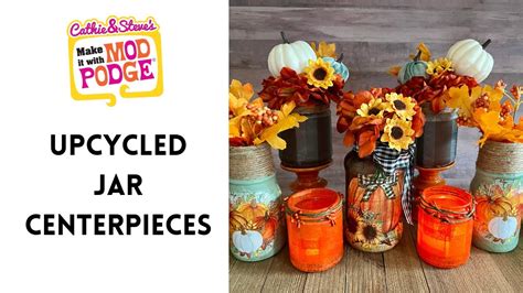 Spring Mason Jar Centerpieces