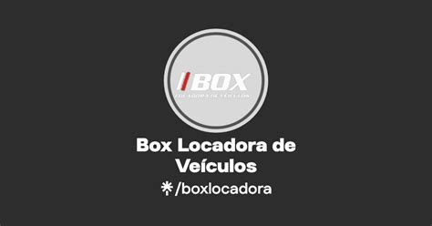 Box Locadora De Ve Culos Instagram Linktree