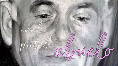 Cuadro Pintado Dibujo Abuelo Y Nieta De La Que Pinta Bcn Youtube