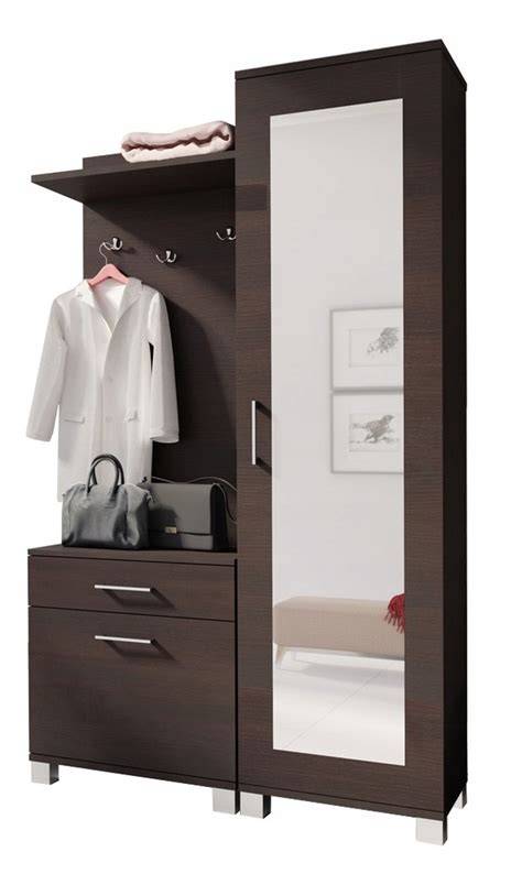 Garderoba Wenge Wieszak Szafka Na Buty Lustro 8875726740 Oficjalne