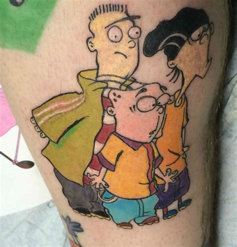 Some Of The Coolest Classic Cartoon Network Tattoos Cartoon Sticker