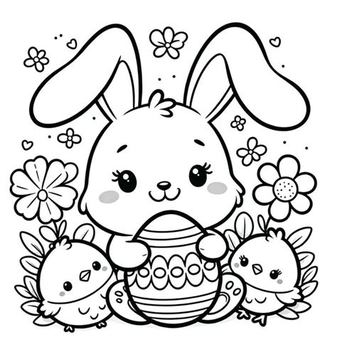 Ostern Ausmalbilder ᗎ Malvorlage zum Ausdrucken in 2024 Ausmalbilder