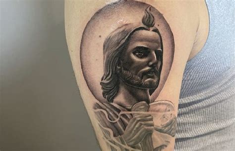 Tatuajes De San Judas Tadeo Varias Ideas Y Su Gran Simbolismo
