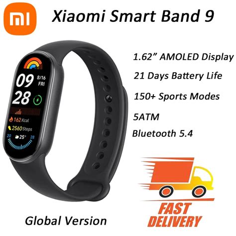 Wersja Globalna Xiaomi Smart Band 9 Wy Wietlacz AMOLED O Przek Tnej 1