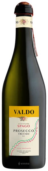 N V Valdo Prosecco Treviso Frizzante Legatura Spago Extra Dry Vivino US