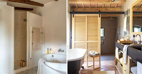 Baños sin mampara 20 FOTOS e ideas geniales para inspirarte y
