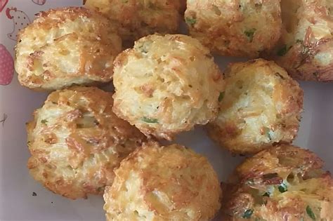 Bolinho de arroz na Air Fryer bem crocante para você aproveitar o arroz
