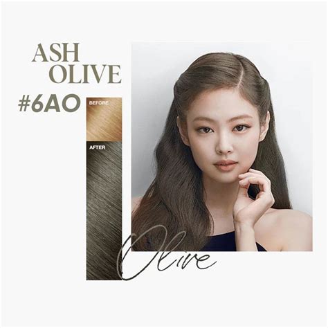 Vibrant Colors with Mise en Scène Hello Bubble Foam Hair Dye Olive