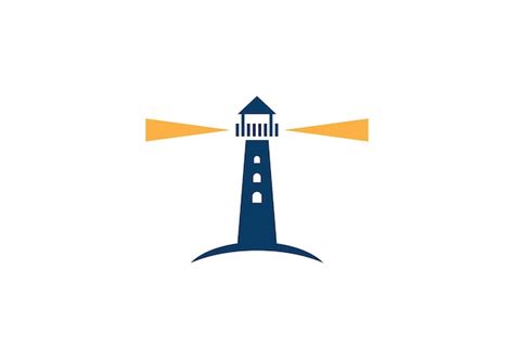 Logo De La Maison Lumineuse Vecteur Premium