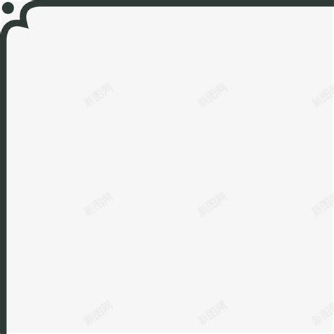 黑色简约圆点框架png图片免费下载 素材ahtaeac 88ICON
