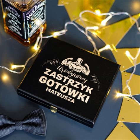 Zastrzyk Gotówki na Osiemnastkę Urodzinowe Pudełko na Pieniądze