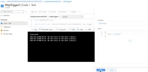 how can i access my azure functions logs stack overflow