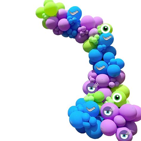 Buy 104 Pcs Monster Inc Balloons Arch Garland Party Decoration Balloon