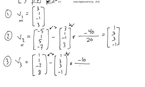 solved find an orthogonal basis for the column space of each matrix in exercises 9 12 [ 3 5 1