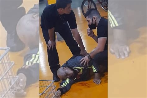 Espancado até a morte no Carrefour João Alberto teria sofrido infarto