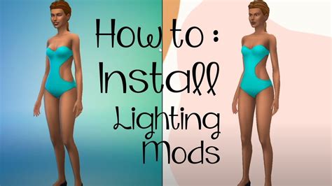 How To Install CAS Lighting Mod Sims4Make The Sims Look Better