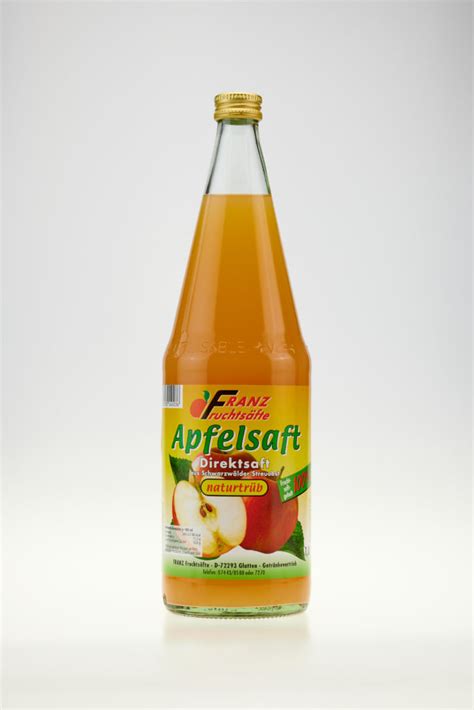 Apfelsaft Direktsaft naturtrüb ausverkauft Franz Fruchtsäfte