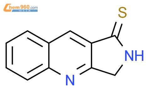 34535 39 2 1H Pyrrolo 3 4 b quinoline 1 thione 2 3 dihydro CAS号 34535