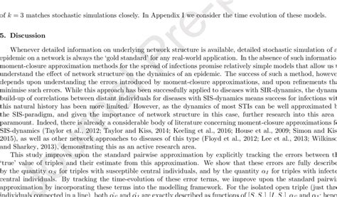 comparing improved pairwise approximations against higher order download scientific diagram