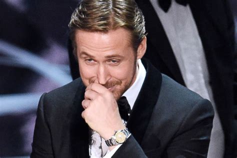 We Finally Know Why Ryan Gosling Was Laughing During The Oscars Mistake Ryan Gosling Funny