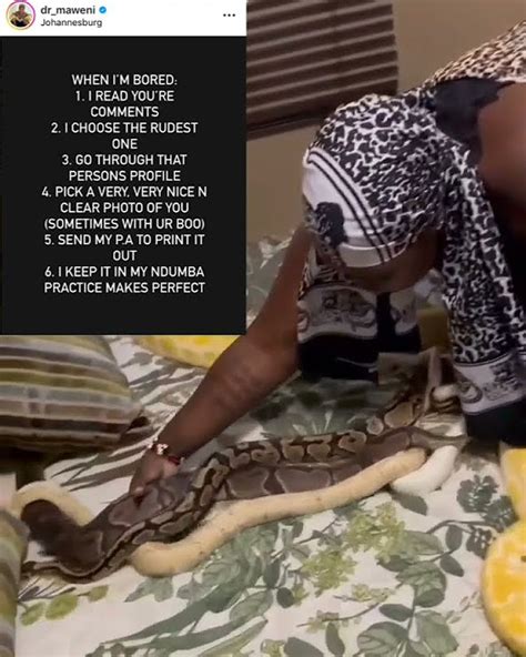 Gogo Maweni Gives A Warning For Negative Comments Youtube