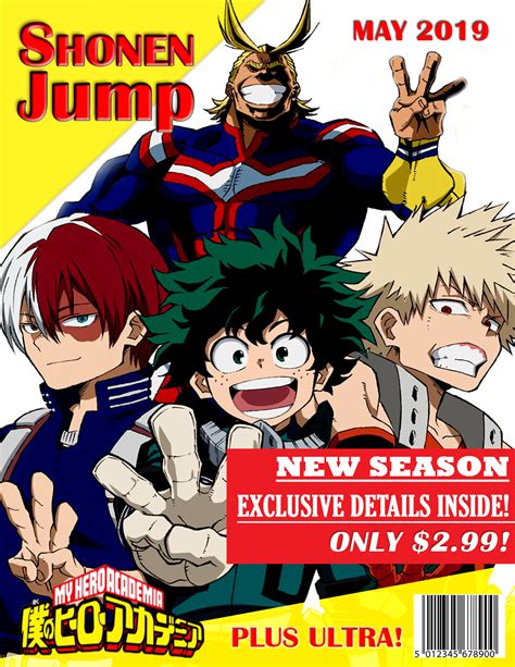 My Hero Academia Magazine Cover On Behance
