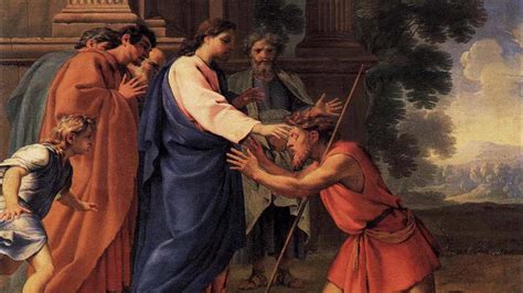 Jésus guérit l aveugle Bartimée Marc 10 46 52 YouTube