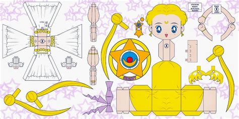 Haz Tus Propias Figuritas De Sailor Moon 🔸papercraft •sailor Moon• Amino