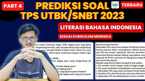 Latihan Contoh Soal Snbt 2023 Literasi Bahasa Inggris Lengkap Beserta