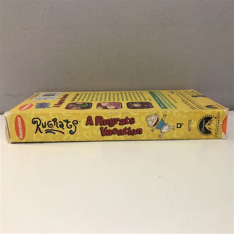 Mavin Nickelodeon Rugrats A Vacation VHS Video Tape Nick Jr Orange