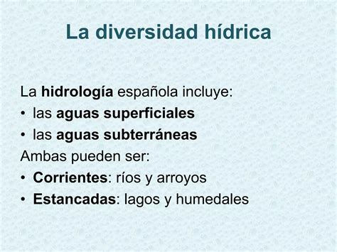2º de Bachillerato GEO Tema 3 La diversidad hidrica y biogeográfica