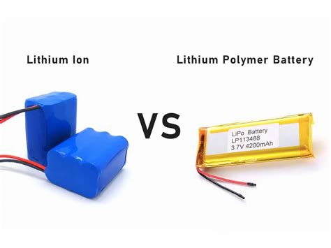 Unterschied Zwischen Lithium Ionen Und Lithium Polymer Akku