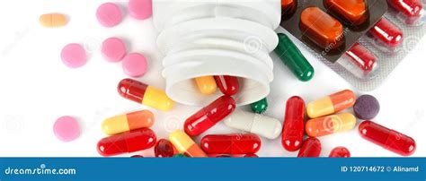 Píldoras De La Medicina Tabletas E ISO Farmacéuticas Clasificadas De