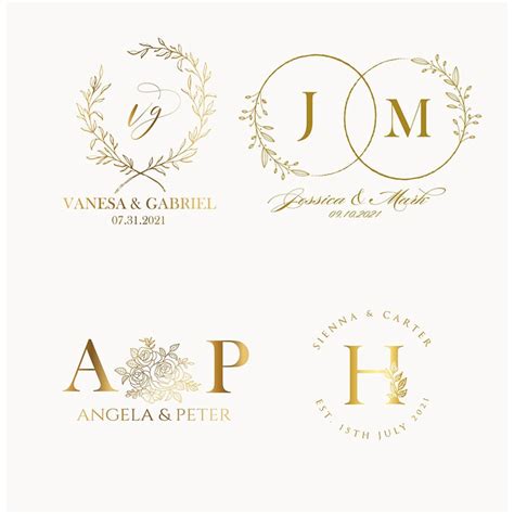 Jual Jasa Bikin Desain Custom Logo Toko Olshop Wedding Goldt Unik