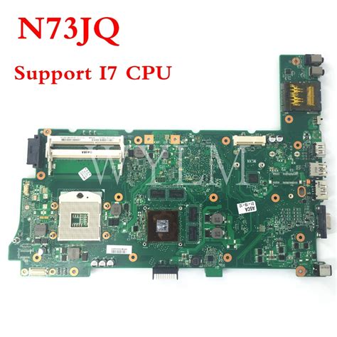 N73JQ Support I7CPU HM55 Mainboard REV 2 1 For ASUS N73JQ N73J N73JF
