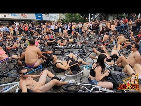 World Naked Bike Ride 2024 La Rodada Al DESNUDO En Guadalajara YouTube