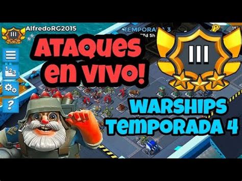 ATAQUES WARSHIPS En VIVO BOOM BEACH ALFREDO YT YouTube