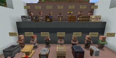 Minecraft cómo crear nuevos tipos de aldeanos y cuáles son los