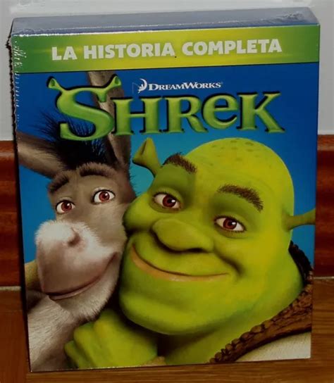 Shrek La Historia Completa Peliculas Blu Ray Precintado Nuevo Sin