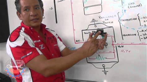 Diagrama Eléctrico Alternador 2 3 YouTube