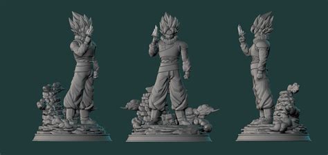 Goku Yardrat From DragonBall SpecialSTL