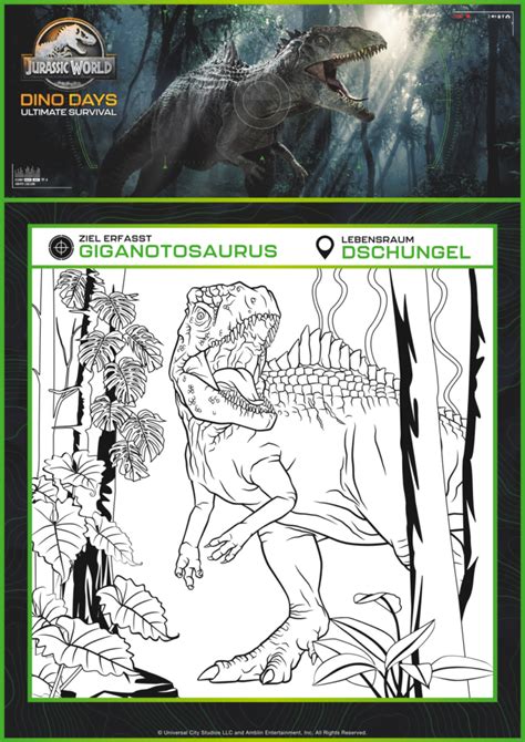 Jurassic World Ausmalbilder Kostenlos Zum Ausdrucken